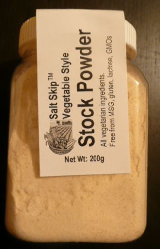 Salt Skip Vegetable Style Stock Powder 200g - Gluten Free – Low Sodium ...